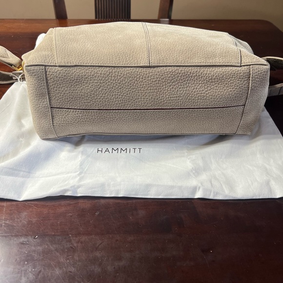 Hammitt | Bags | Hammitt Daniel Large Grey Natural Brushed Gold Nwt ...